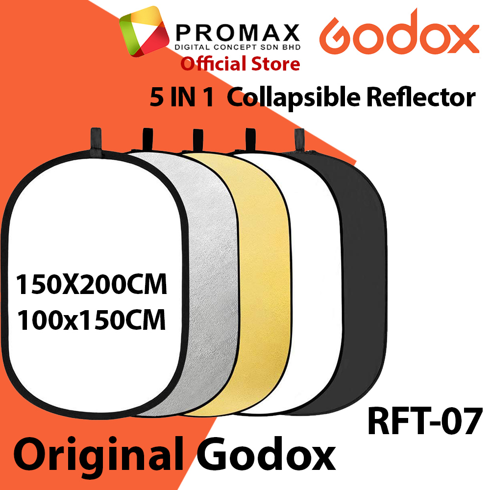 Godox RFT-07 RFT07 5 in 1 Collapsible Reflector For Photography and ...