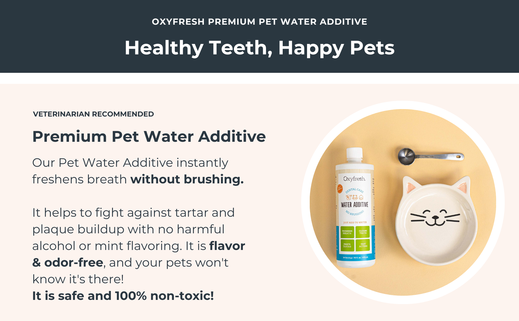 Oxyfresh® Pet Water Additive - Cat & Dog Toothpaste Replacement | Ubat ...