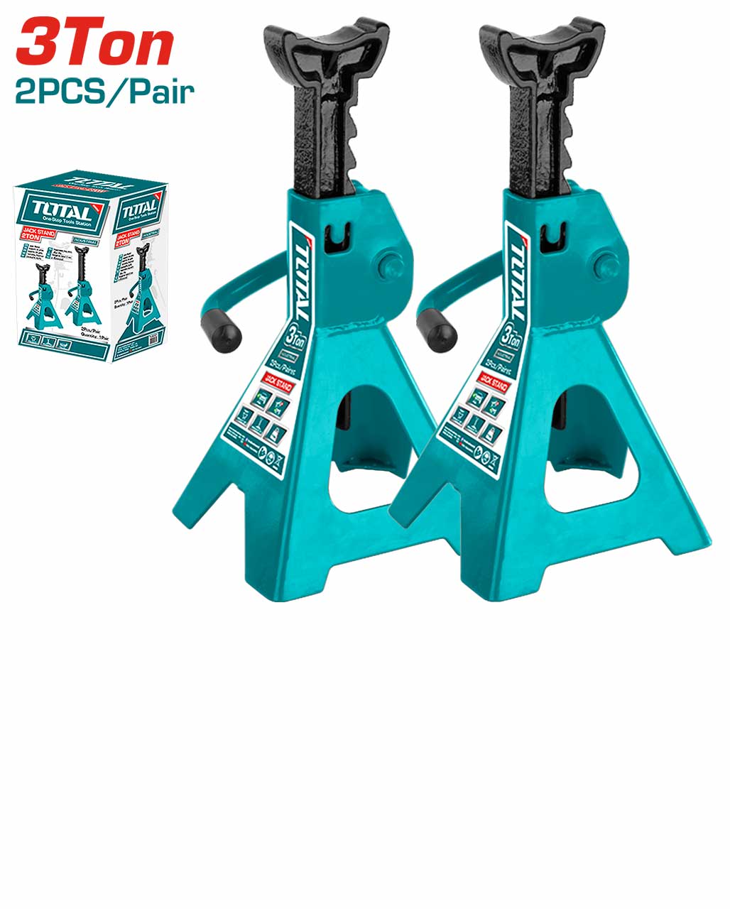 Total Jack Stand 3Ton THJS0301 | Shopee Malaysia