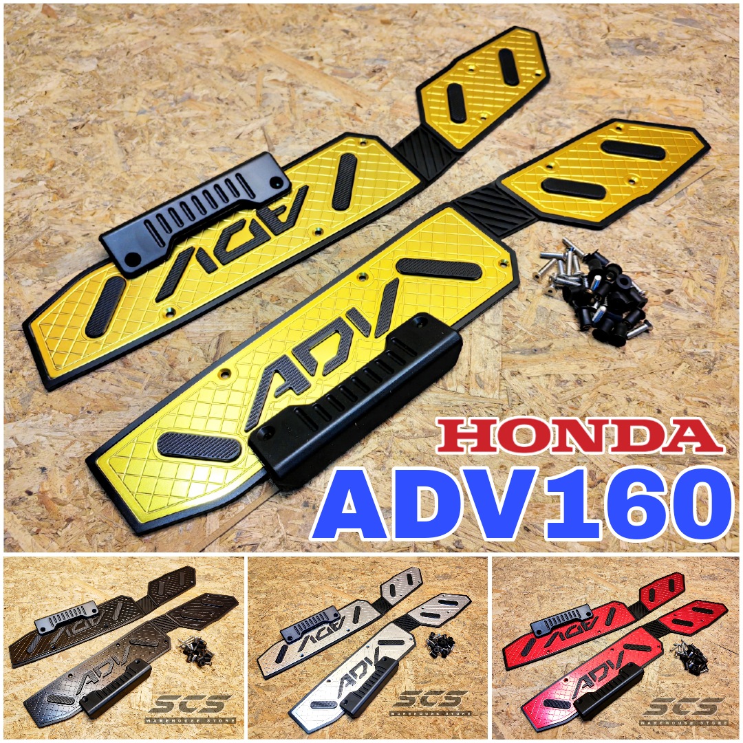 Honda ADV150 ADV160 Carpet Foot Pedal Floor Panel Footboard Alloy ...