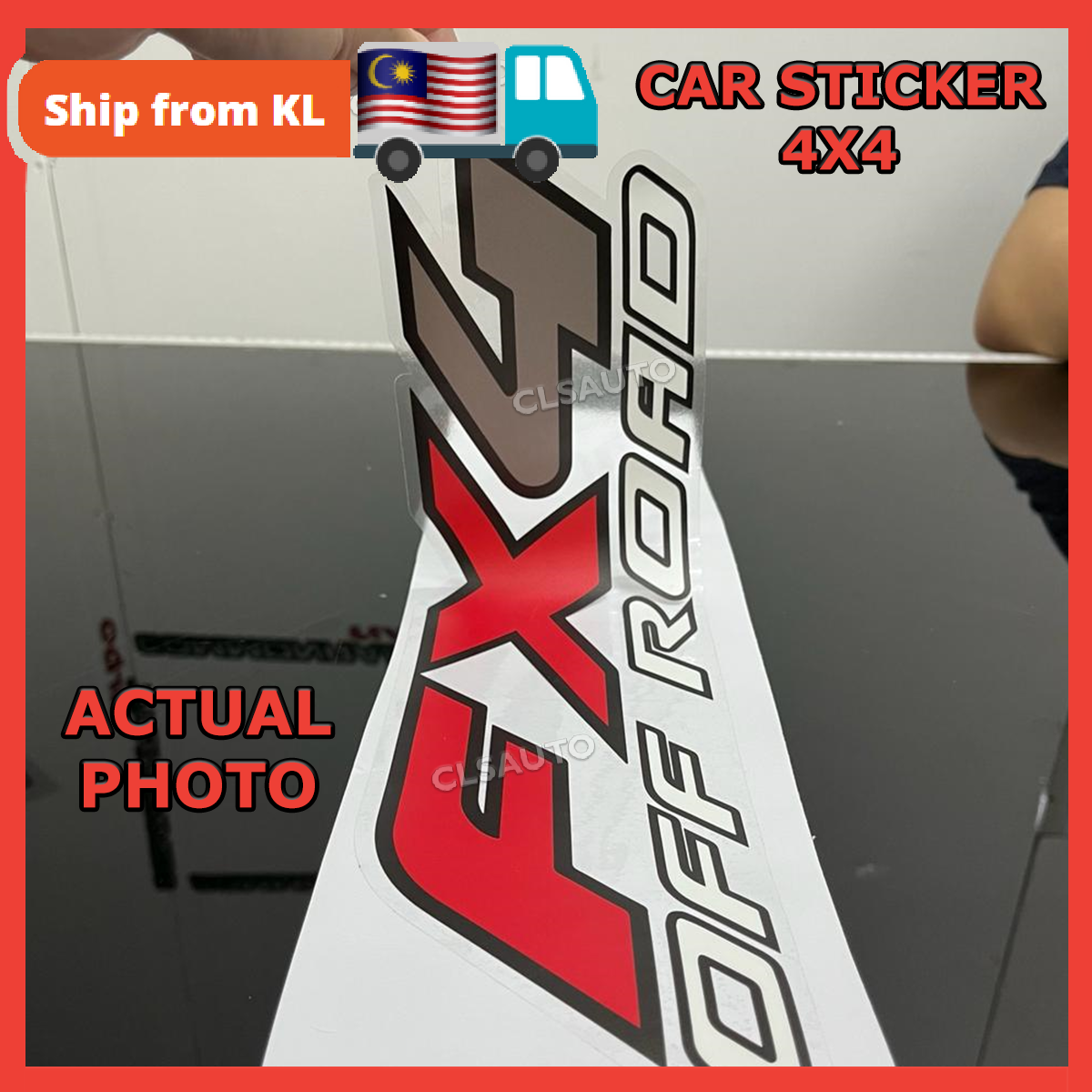 Ford FX4 Sticker 4x4 Offroad Car Body Side Trunk Boot Fender Decal ...