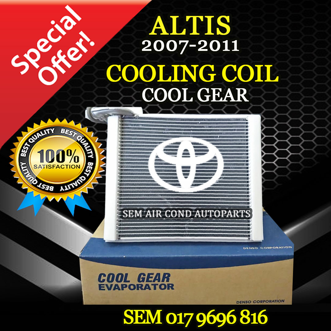 TOYOTA ALTIS 2007-2011 YEAR COOL GEAR COOLING COIL/ EVAPORATOR (CAR ...