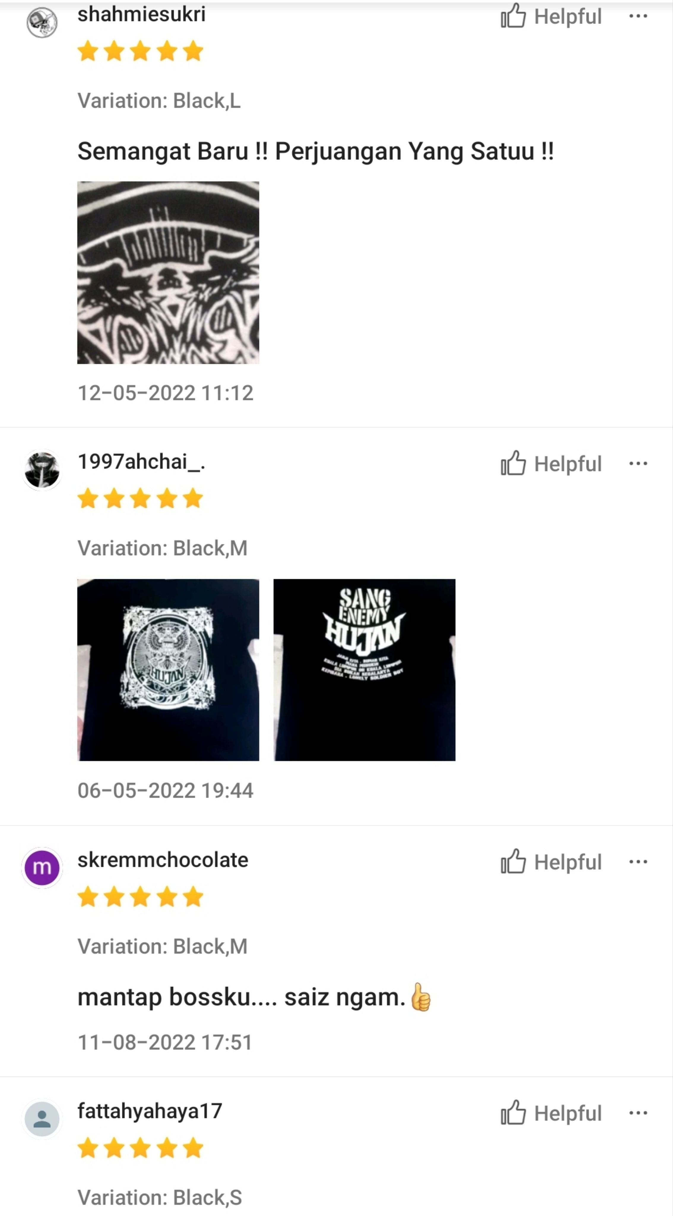 Hujan Sang Enemy Rock Band Shirts Rockers Kumpulan T-Shirt # Deep ...