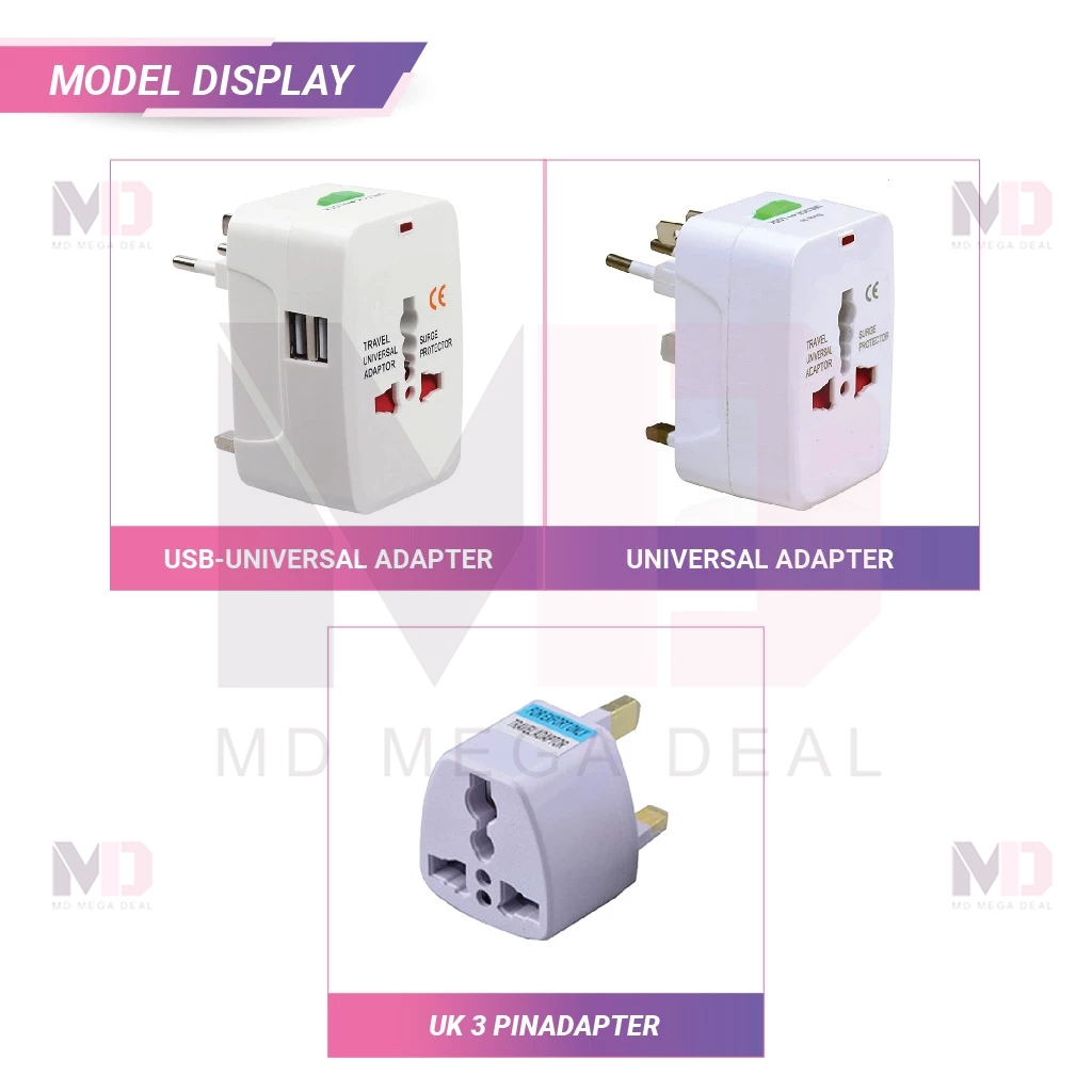 《Mega Deal》Universal Travel Adapter Plug All In One International ...
