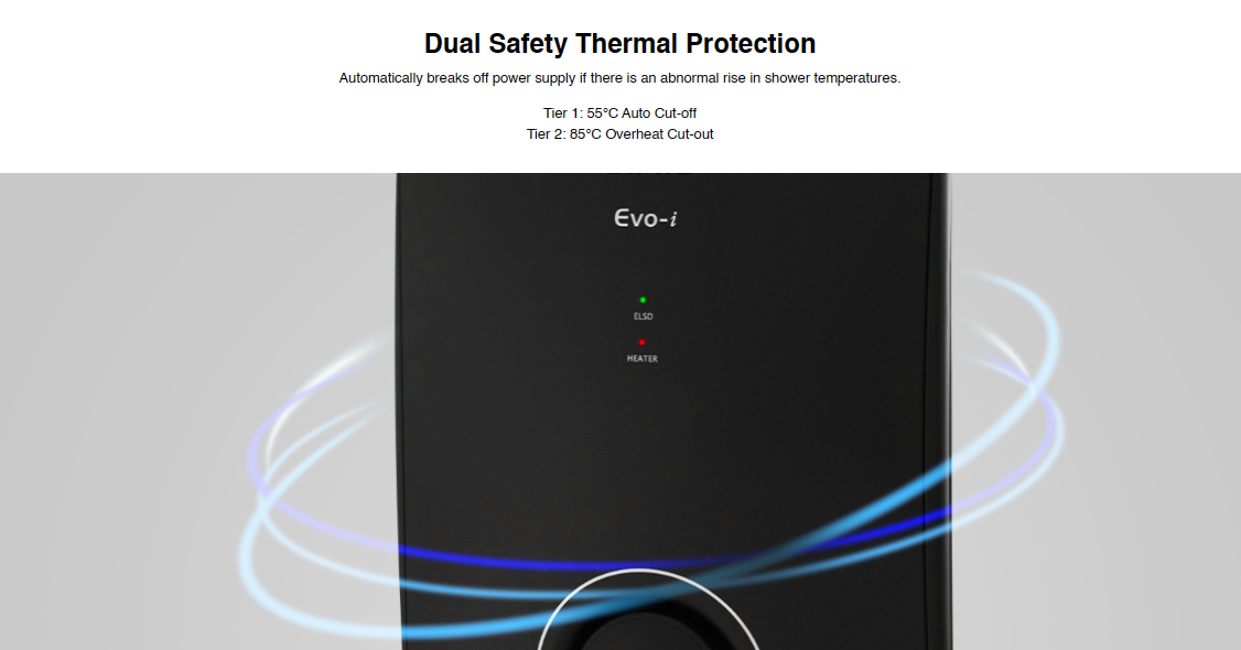 Alpha Evo Water Heater Evo-i ( DC pump ) All black , Matt Black , White ...