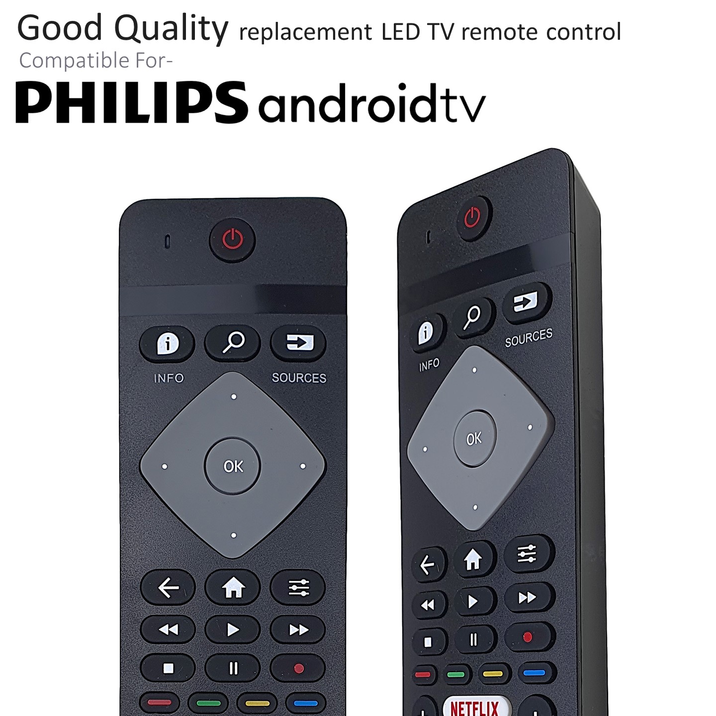 *Good Quality* Replacement TV Remote PHILIPS Android TV Remote Control ...