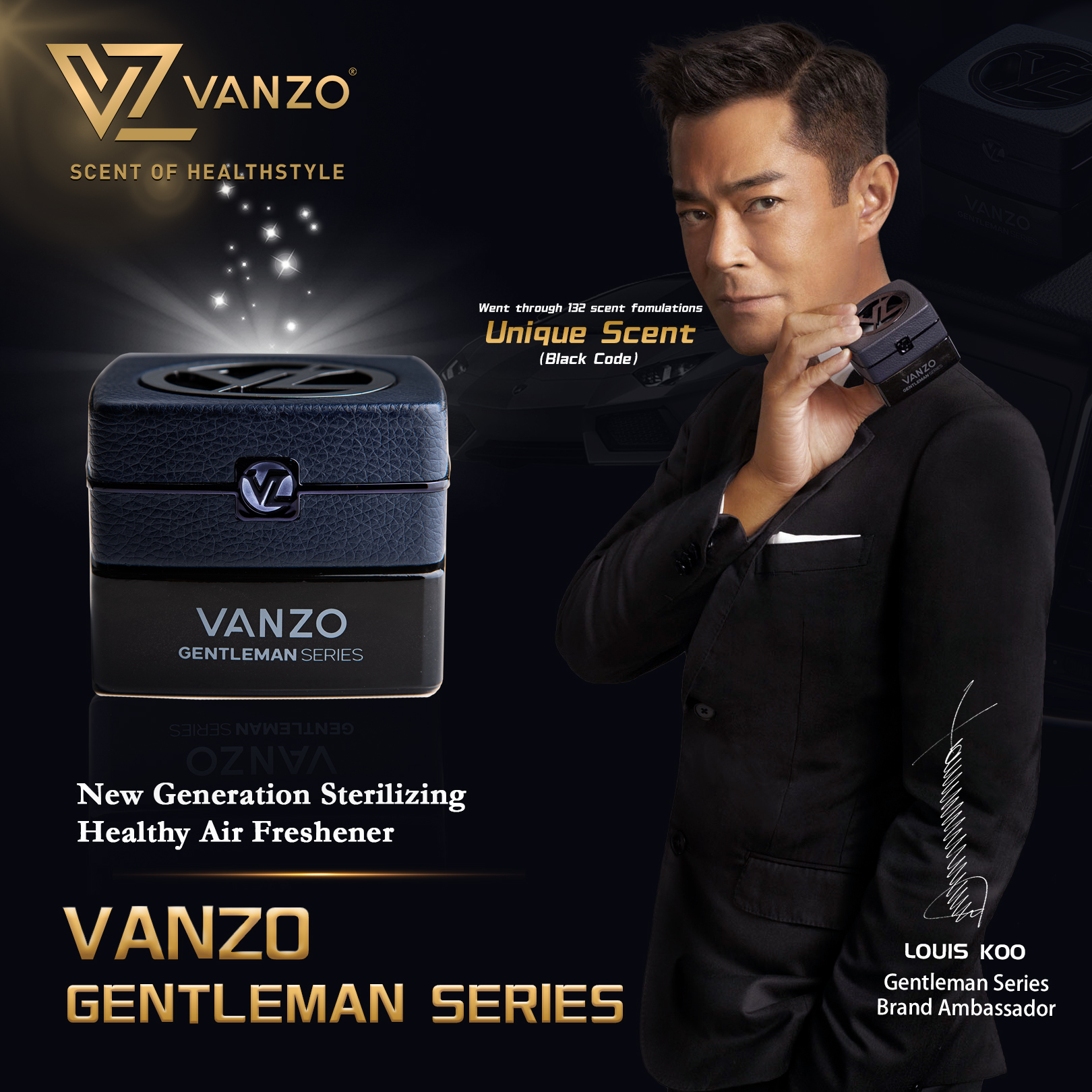 Vanzo Car Perfume Car Air Freshener Car Refresher Refill Pewangi Kereta ...