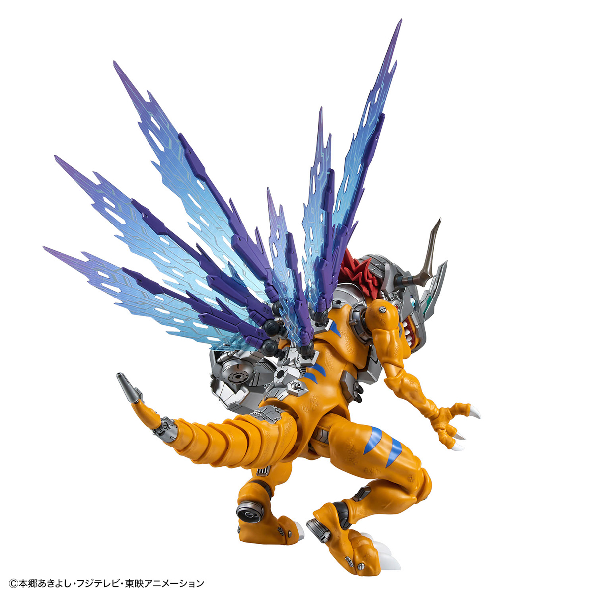 [NOV 2024] BANDAI Figure rise Standard Amplified Metal Greymon MetalGreymon (Vaccine Species ...