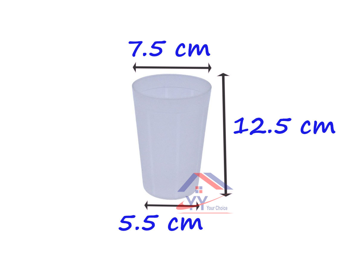 【1 Pc】Plastic Party Cups Drinking Cups Reusable Hot&Cold Beverage/Cawan ...