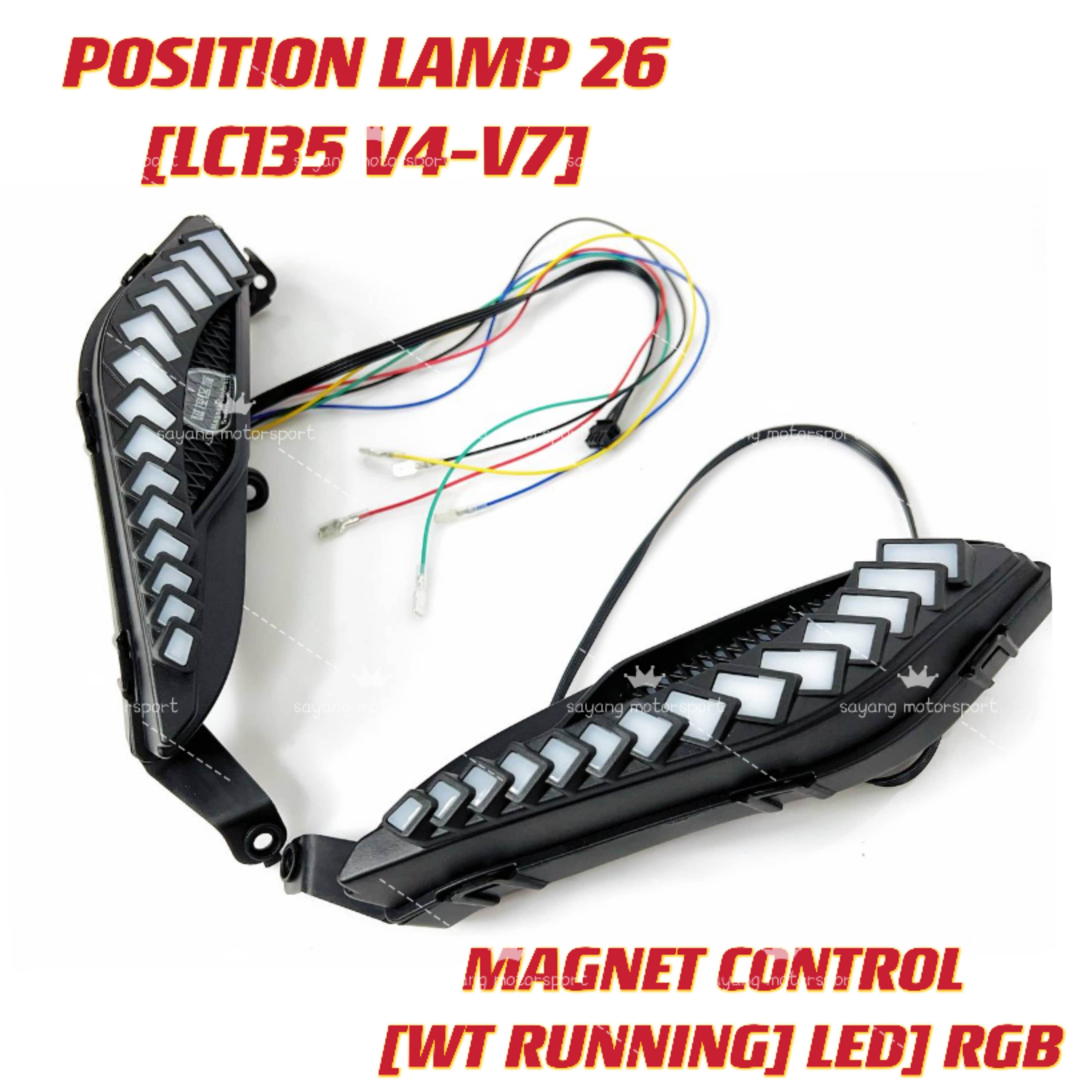 DEVIL EYE LC135 V1 V4 V5 V6 V7 V8 LED MATA GABAN PNP SIGNAL AUDI LC135 2IN1 WITH SIGNAL PILOT ...