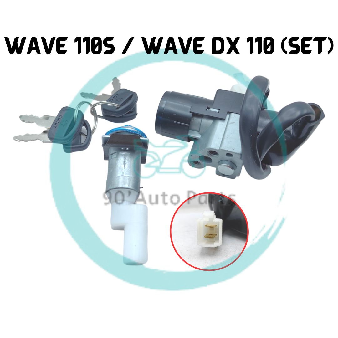 SET KUNCI MOTOR HONDA WAVE 110S WAVE 110 S WAVE DX110 WAVE DX 110 SET ...