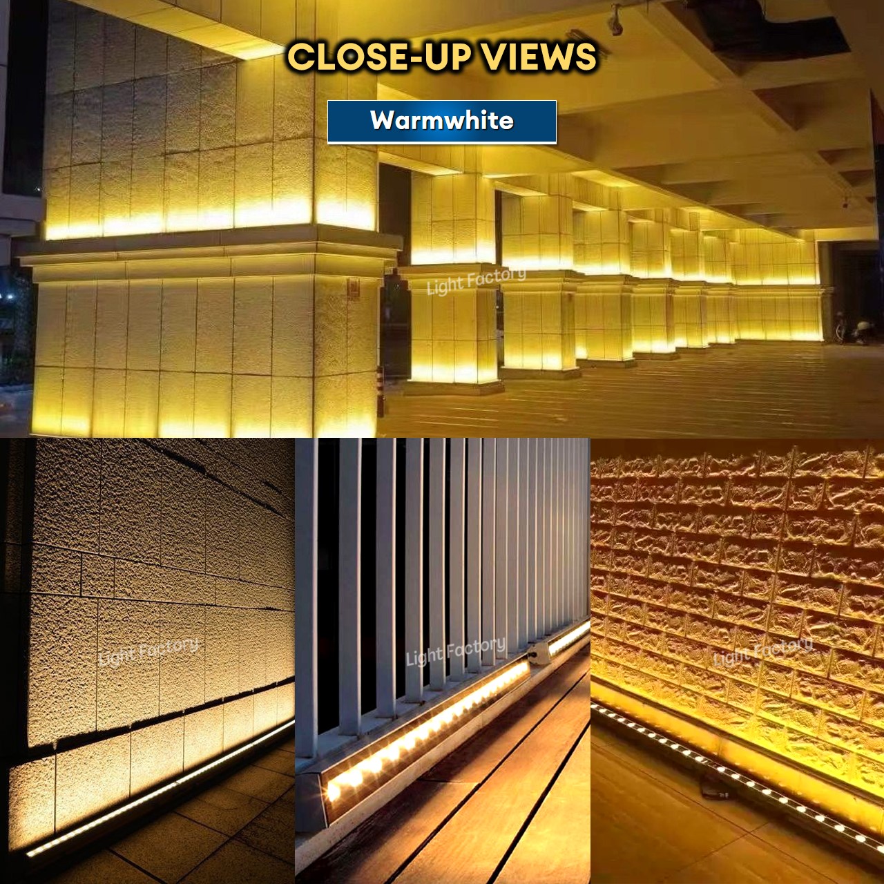Decorative LED Wall Washer Light Waterproof Outdoor Lighting RGB ...