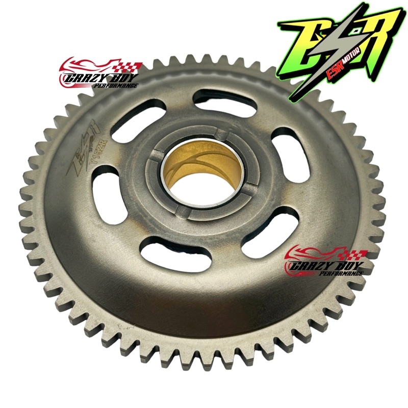 ESR MOTOR STARTER GEAR ONE WAY COPPER BUSH Y15ZR Y16ZR LC135 5S FZ150 ...
