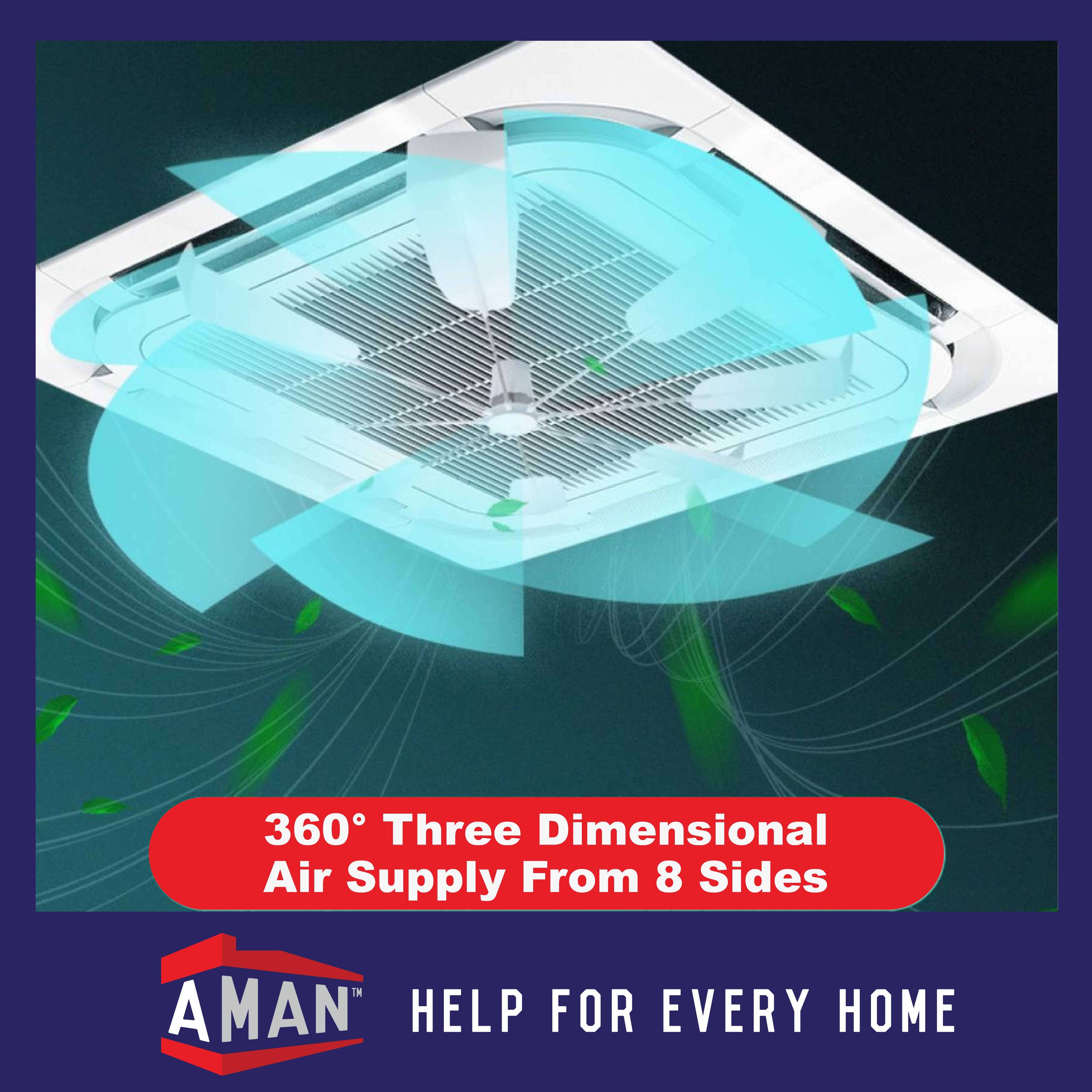 Aircon Guide Fan Central Aircond Wind Guide Fan Aircon Fan Cassette Fan ...