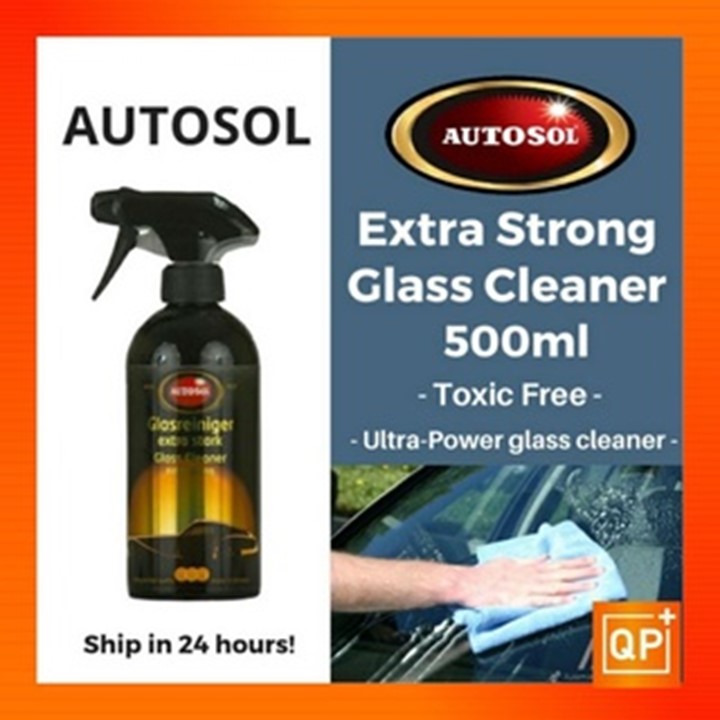 AUTOSOL EXTRA STRONG GLASS CLEANER (500ML) CLEAN STUBBORN SOILING OIL ...