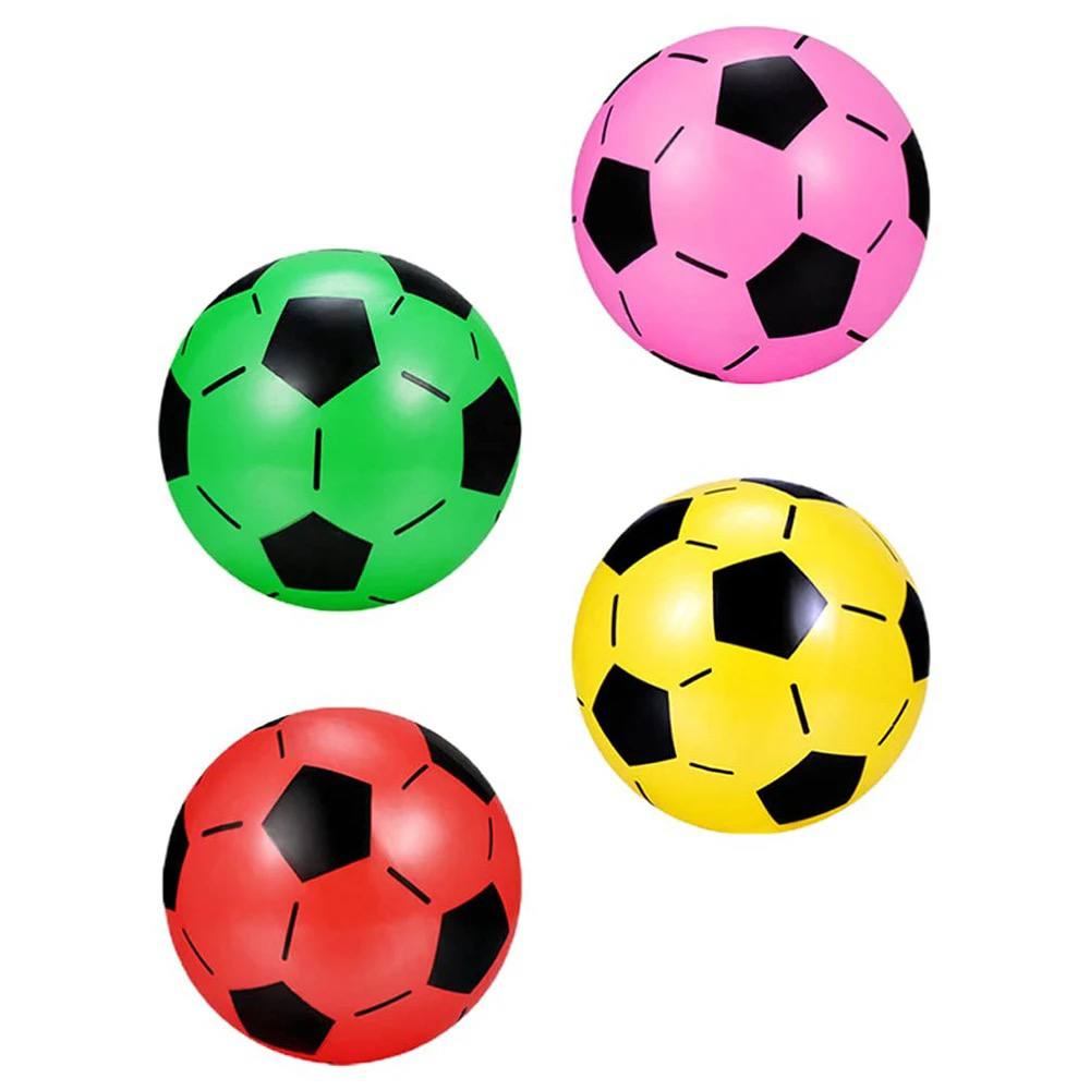 20Cm Thick Football Bola Tampar Getah Inflatable Beach Ball Bola Sepak ...