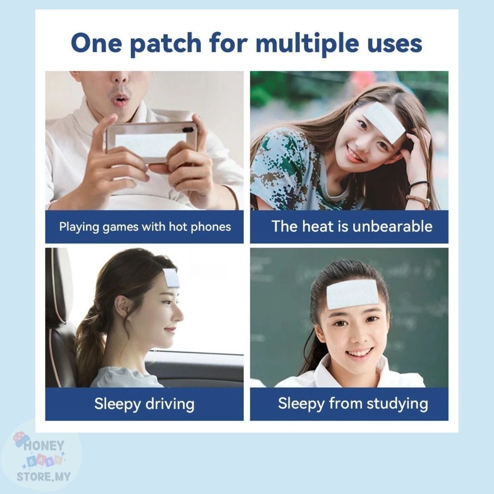 Cool Fever Baby Kool Fever Patch Cooling Gel Migraine Headache Pad ...