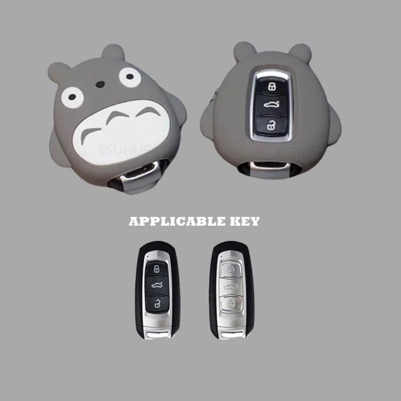 New Proton Car Alarm Remote Smart Keyless Cartoon Design Key Cover ...