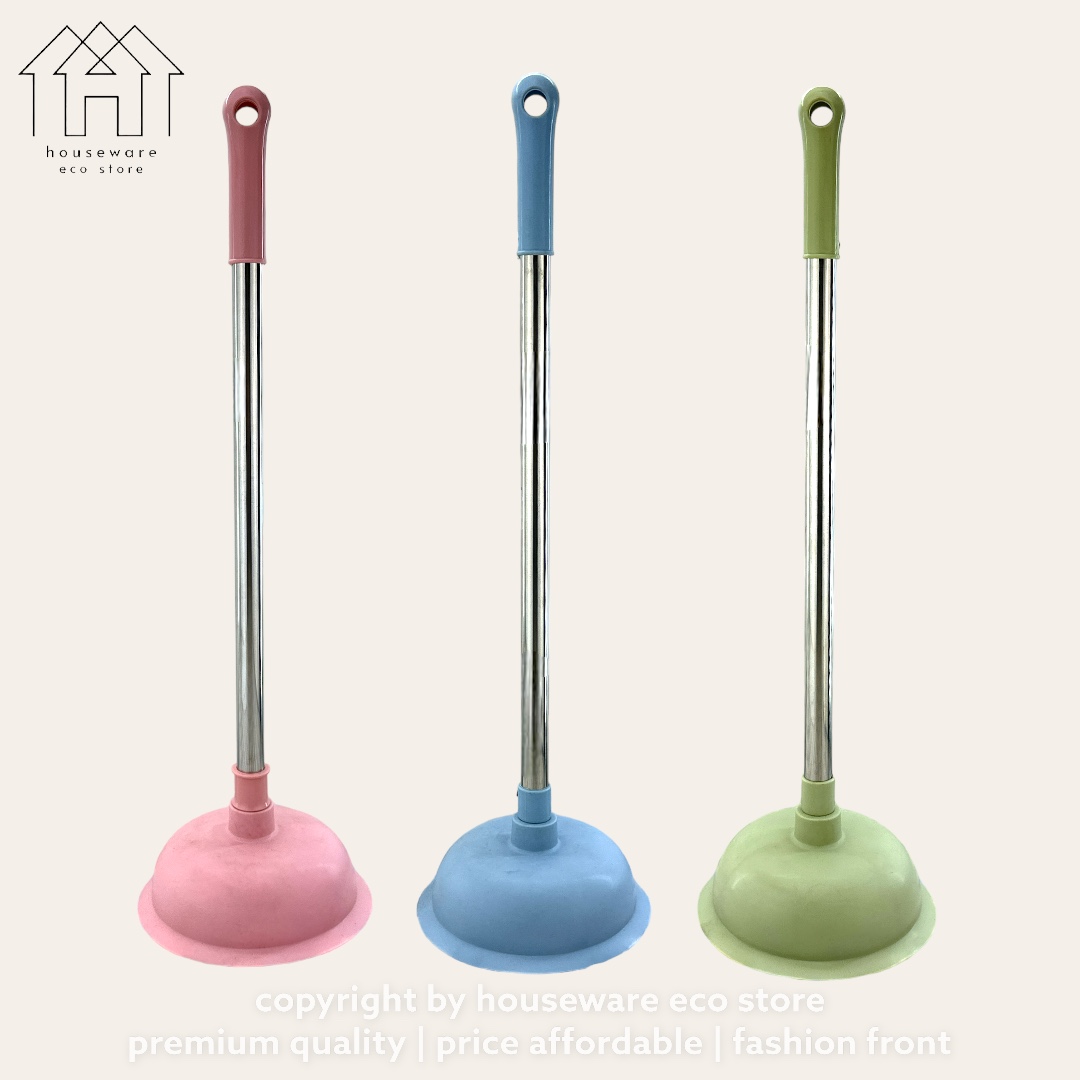 Premium Steel Handle Toilet Pump / Rubber Sink/Toilet Plunger/ Pump ...