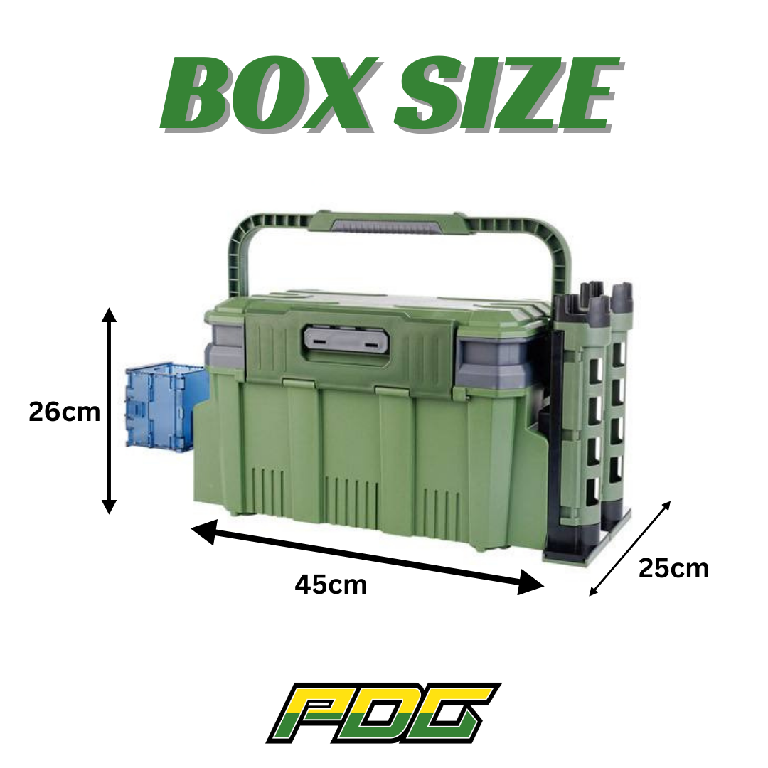 PDG Tackle Box Fishing Box Jigging BM9000 OEM Meiho Box BucketMouth ...