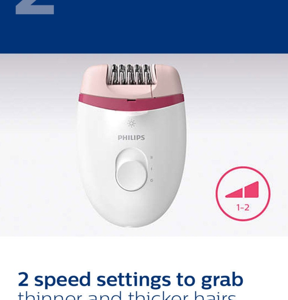 [NEW] PHILIPS Satinelle Essential Corded Compact Epilator BRE255 | Shopee Malaysia