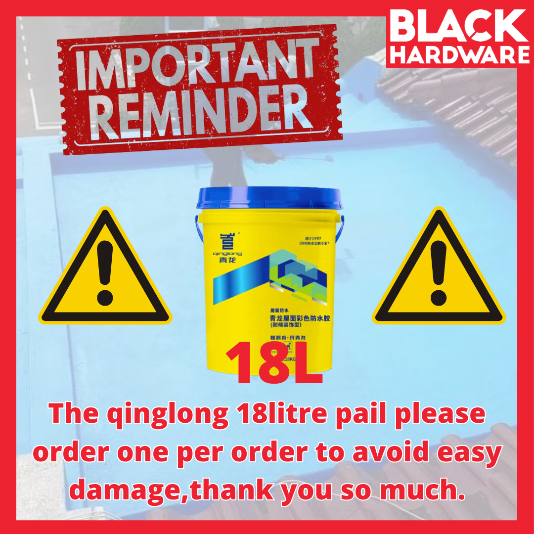 Black Hardware QingLong Roofing Waterproofing Waterproof Coating Paint ...