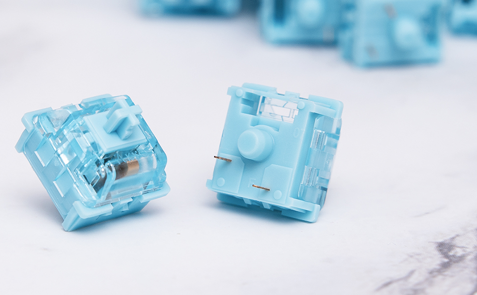 (AONE PLUS SS2) Akko V3 Cream Blue Tactile Switches 45pcs | Shopee Malaysia