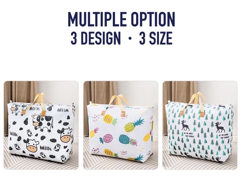 EXTRA LARGE LAUNDRY BAG WITH ZIP LAUNDRY BASKET BAG DOBI GUNI STORAGE ...