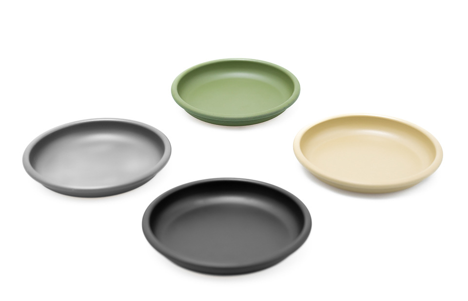 Camping Plate Lightweight Alloy Non-Stick Coating Portable Multi ...