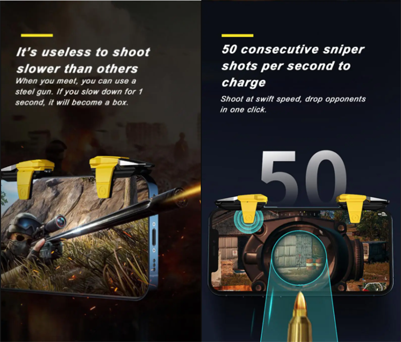 G21 CJ27 Mobile Phone Game Controller Artifact Auto High Frequency ...