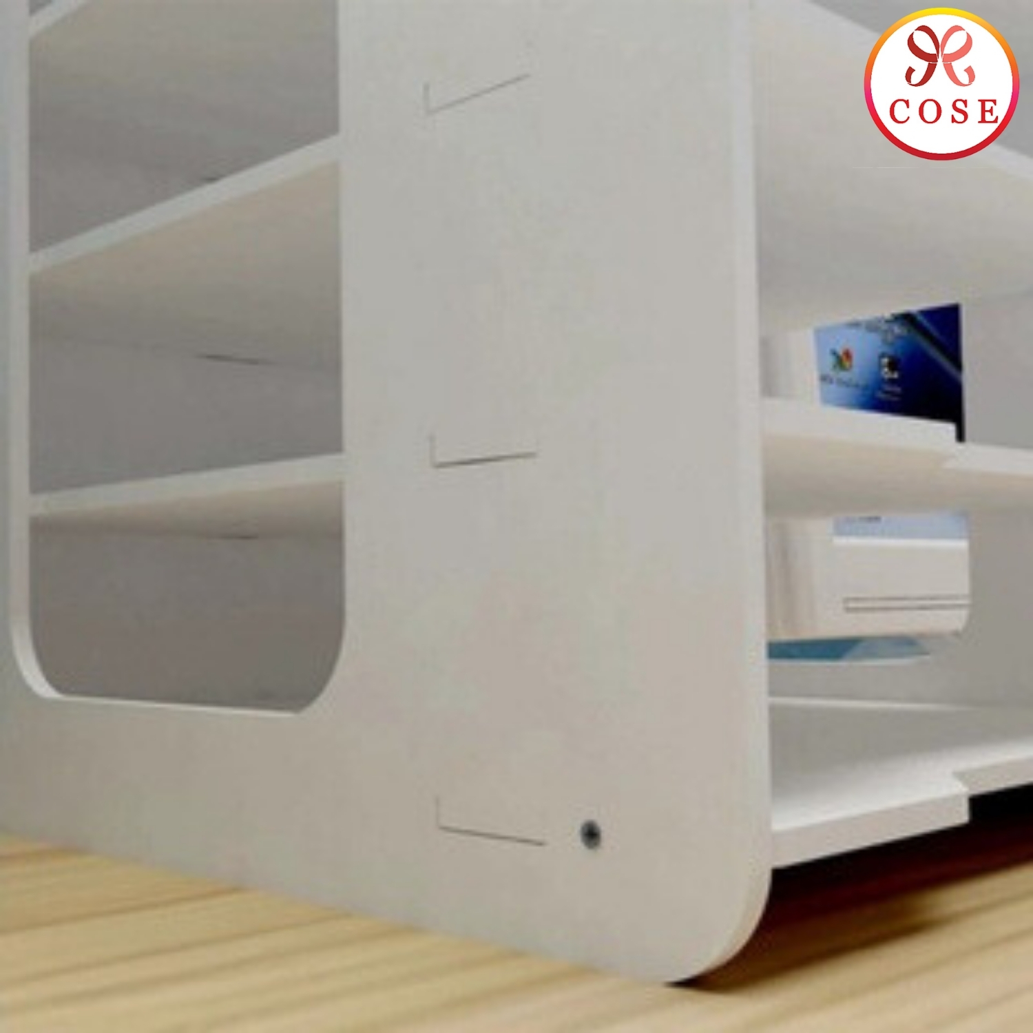 COSE Document Rack Office Table Storage File Organizer Document Rak A4 ...