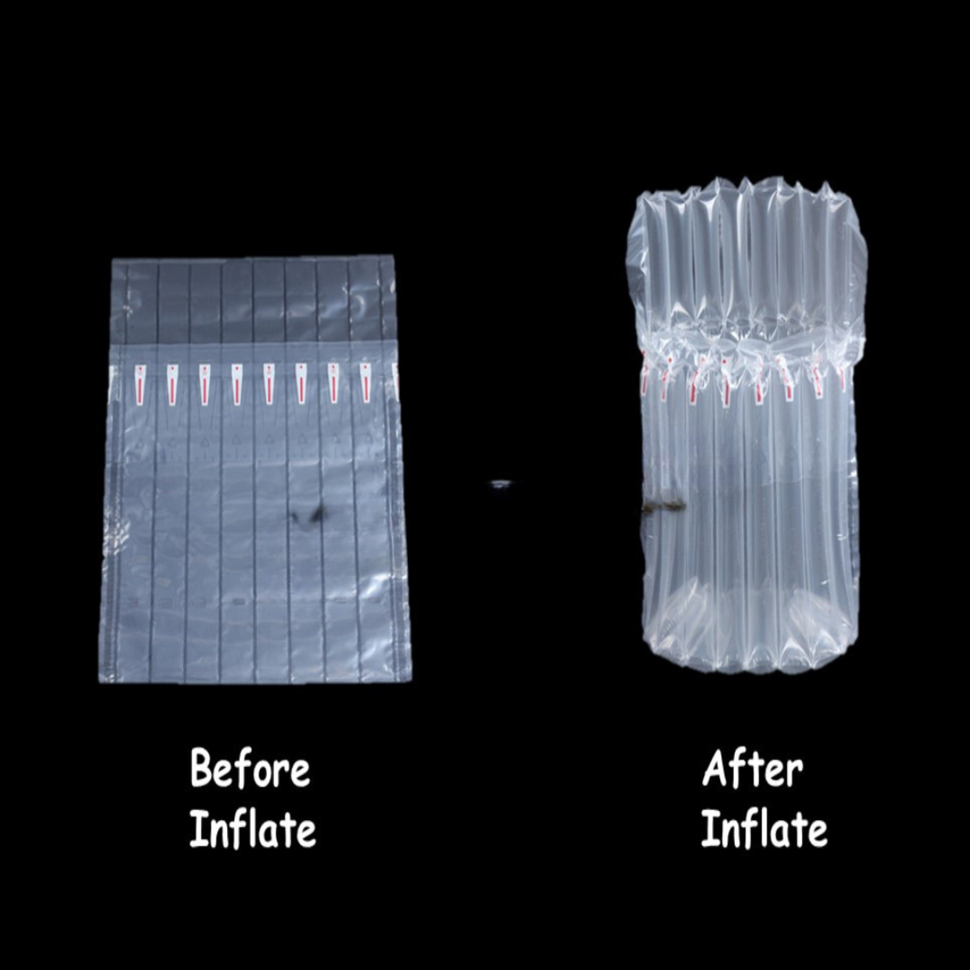 [1PC] Inflatable Air Packaging Protective Bubble Bag Column Packing Bag ...