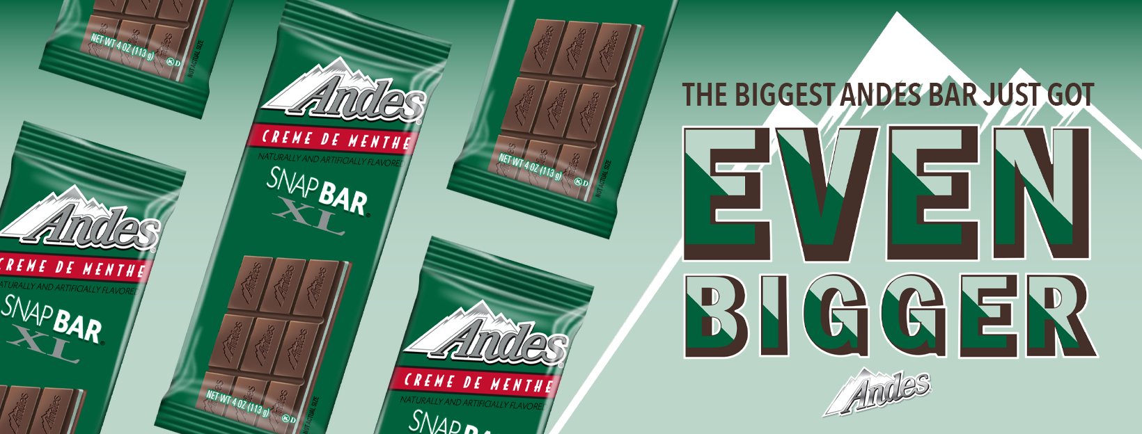 Andes Snap Bar XL (113g) - Creme De Menthe [EXPIRY: OCTOBER 2024 ...