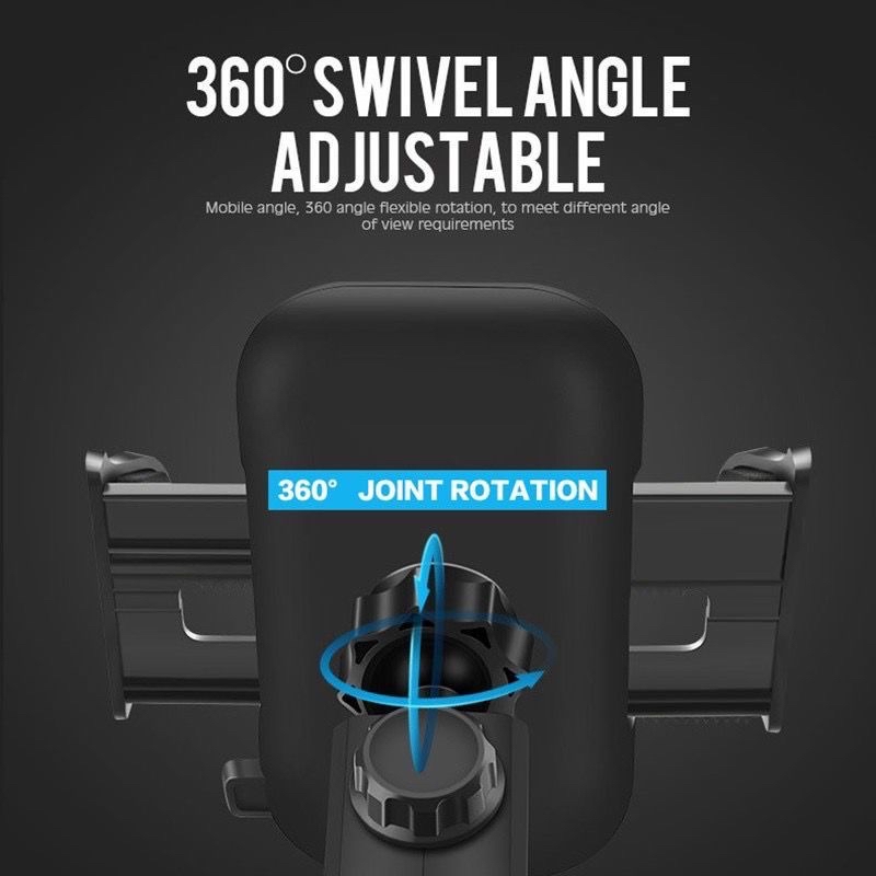 Universal 360° Long Neck Car Mount Phone Holder Mobile Phone Stand with Silicon Sucker (With ...