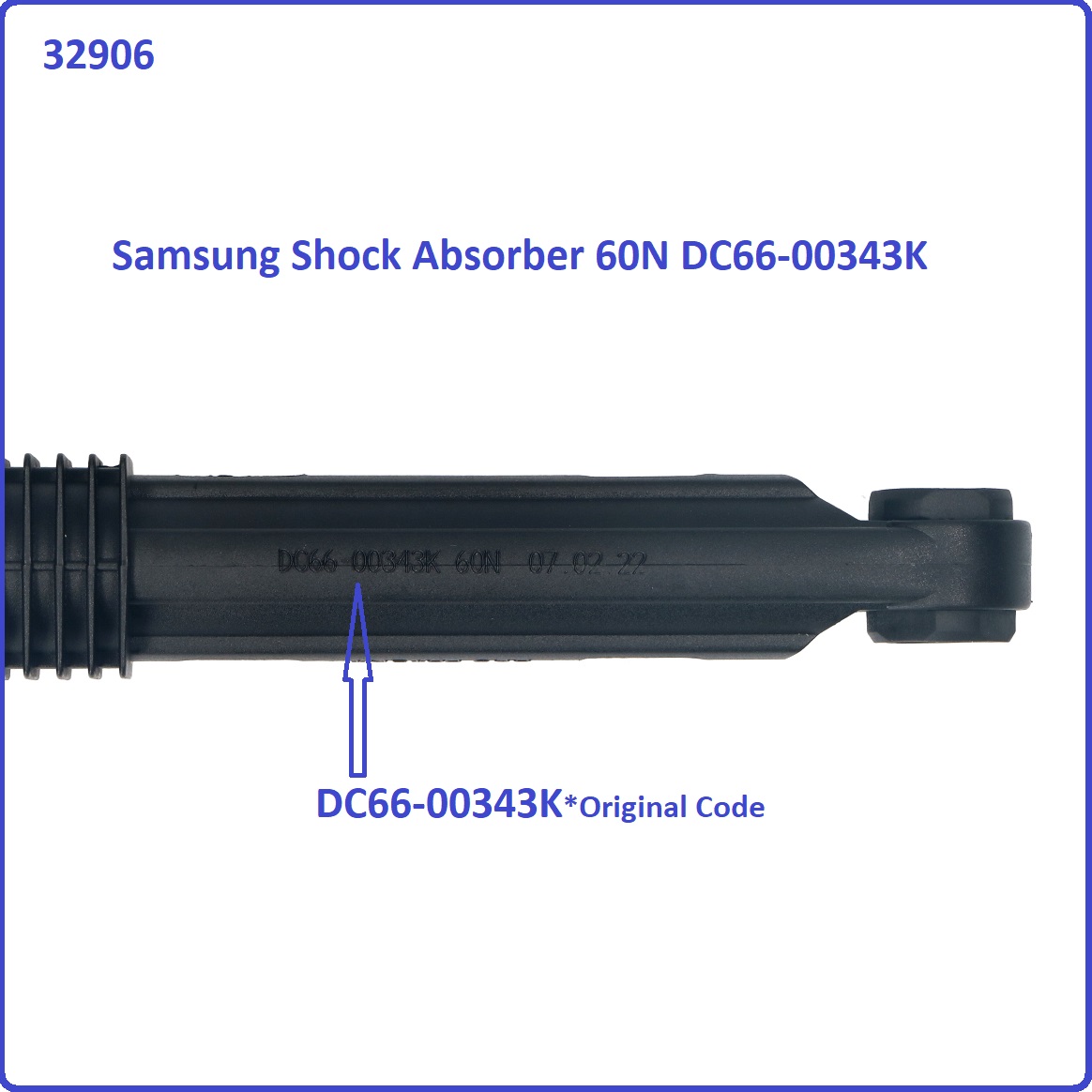 Samsung WD12F9C9U4X / WF1124XAC / WW22K6800AW / ,WW22N6850QX Shock ...