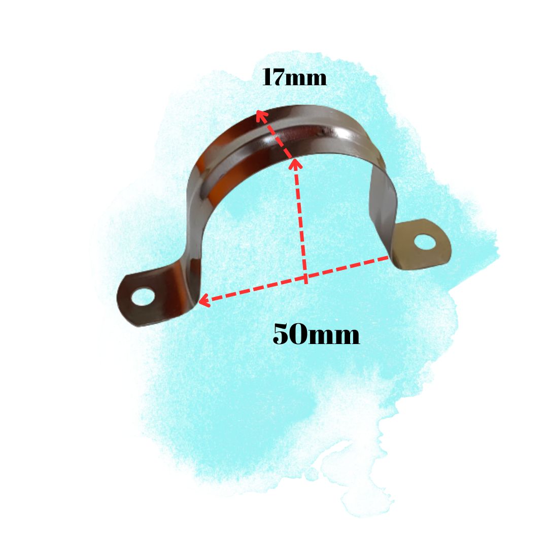 201 Stainless Steel U Clip / PVC Pipe clip / Piping Plumbing Bathroom ...