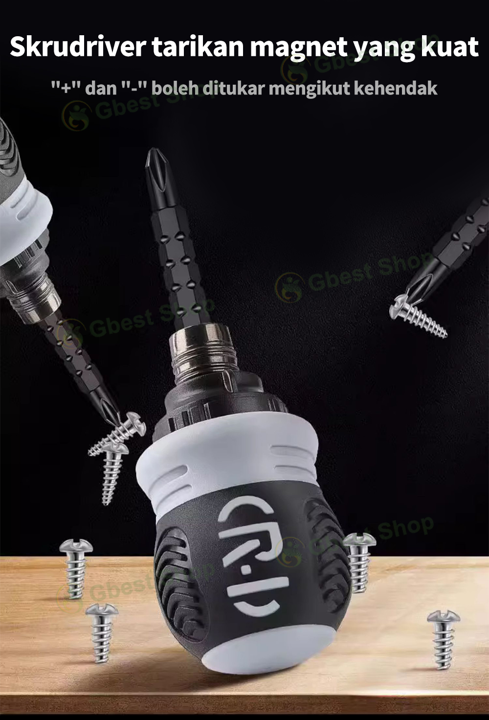 26in1 Ratchet Screwdriver Set Magnetic Dual-purpose Batch Head ...