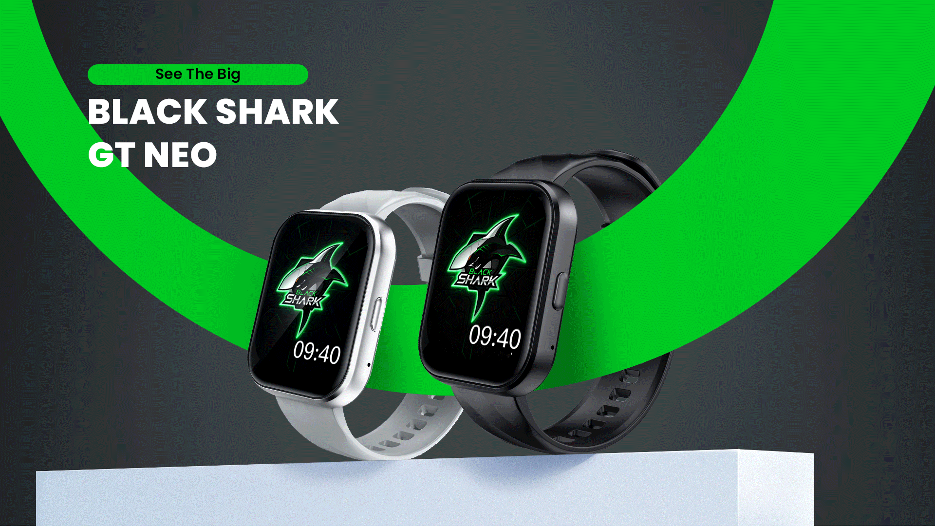Black Shark GT Neo Smartwatch | Bluetooth Call | IP86 Fully Washable ...