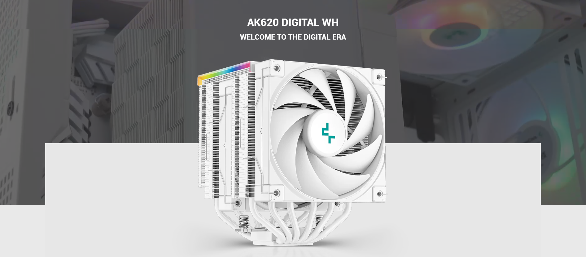 DeepCool AK400 / AK500 / AK620 Digital Black/ White Series High ...