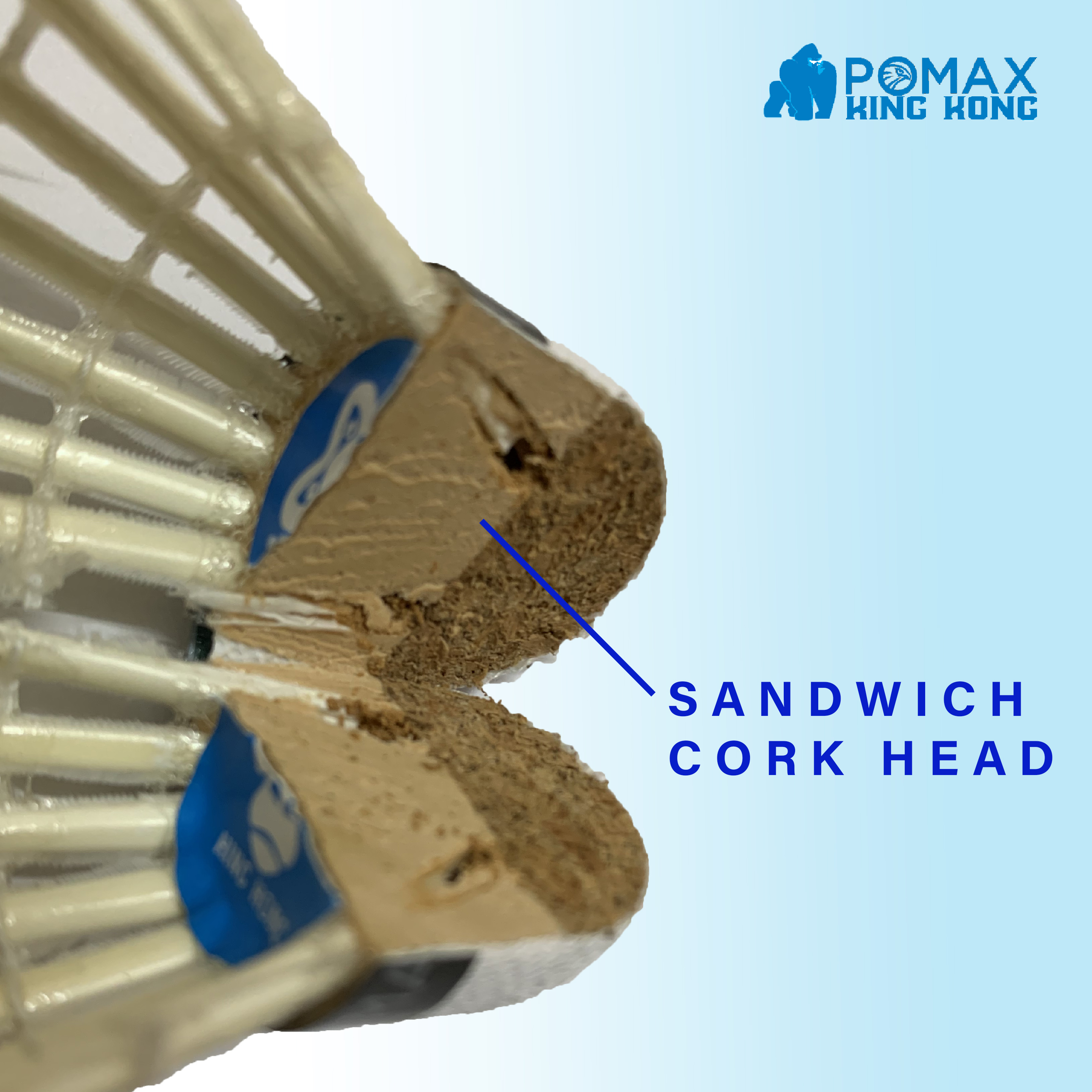 Pomax King Kong Gila Training Badminton Shuttlecock For Casual And ...