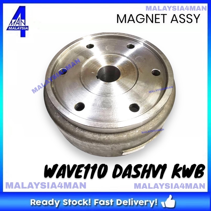 HONDA WAVE110 DASH V1 STARTER ONE WAY SET MAGNET ASSY ROTARY FLY WHEEL ...