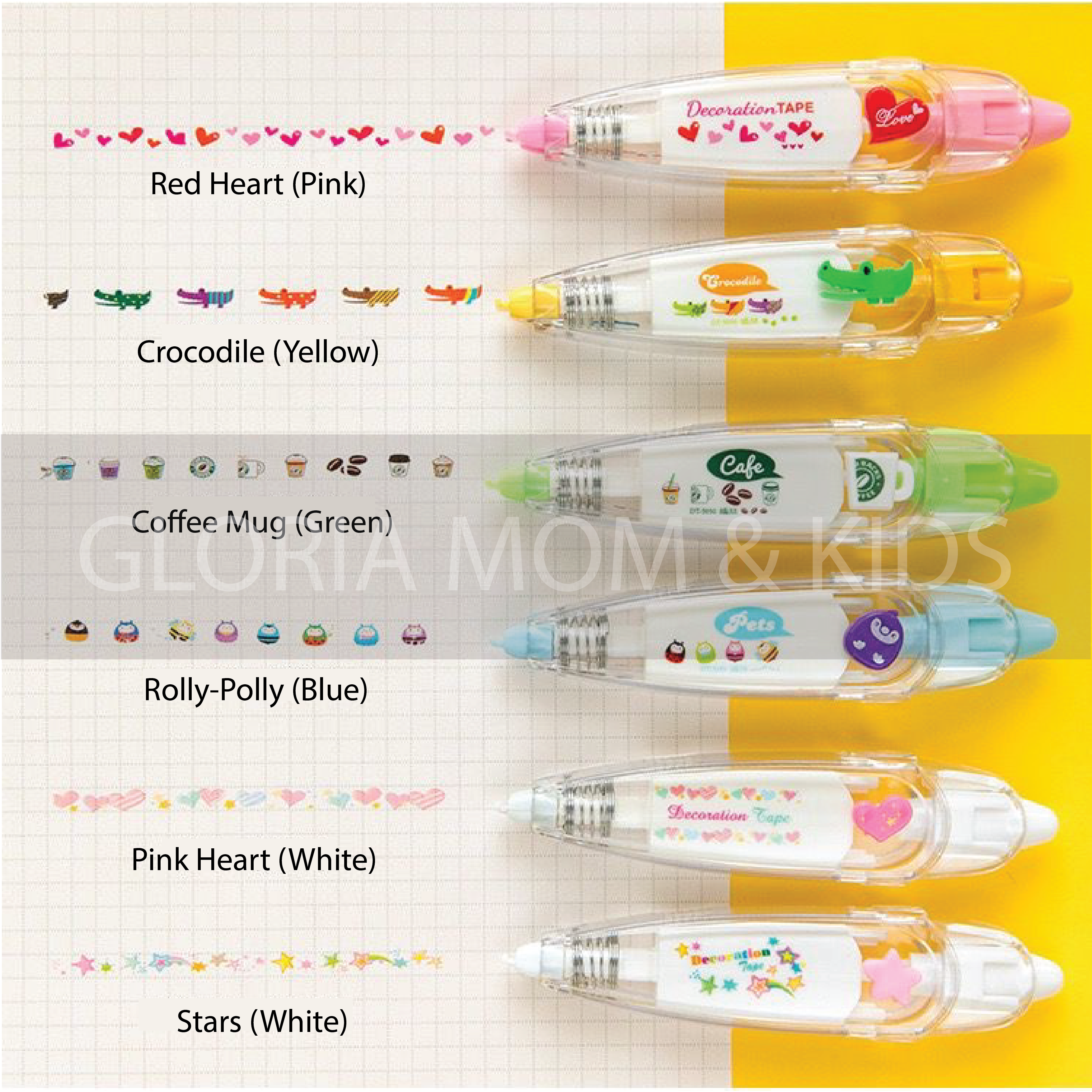 Decoration Tape Creative Cute DIY Cartoon Decorate Journal Diary ...
