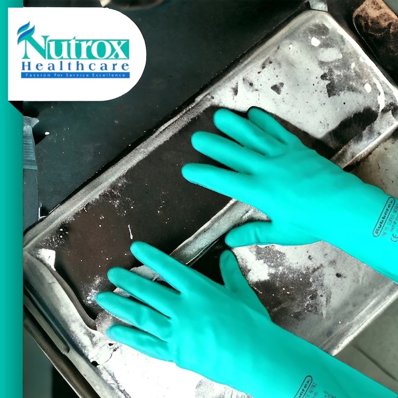 Rubberex SUPER NITRILE® 13” RNF15 Solvent & Chemical resistance gloves ...