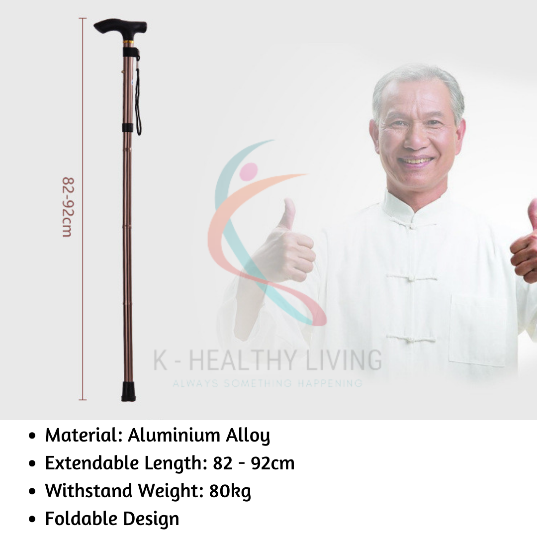 Medical Foldable Flexible Cane Walker Crutch Aid Mobility/Tongkat for ...