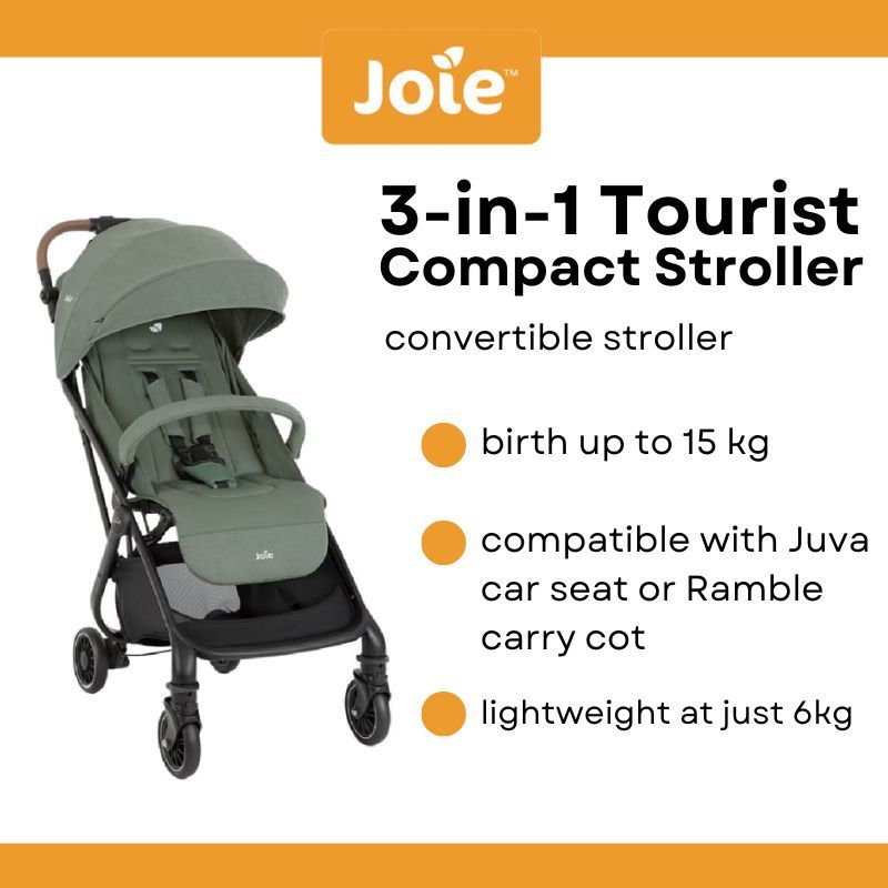 Joie Tourist / Tourist S Compact Lightweight Cabin Size Stroller ...