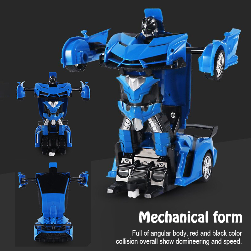 【Ready stock】Remote Control 2 in 1 Sports Scale 1:18 Transformation Car ...