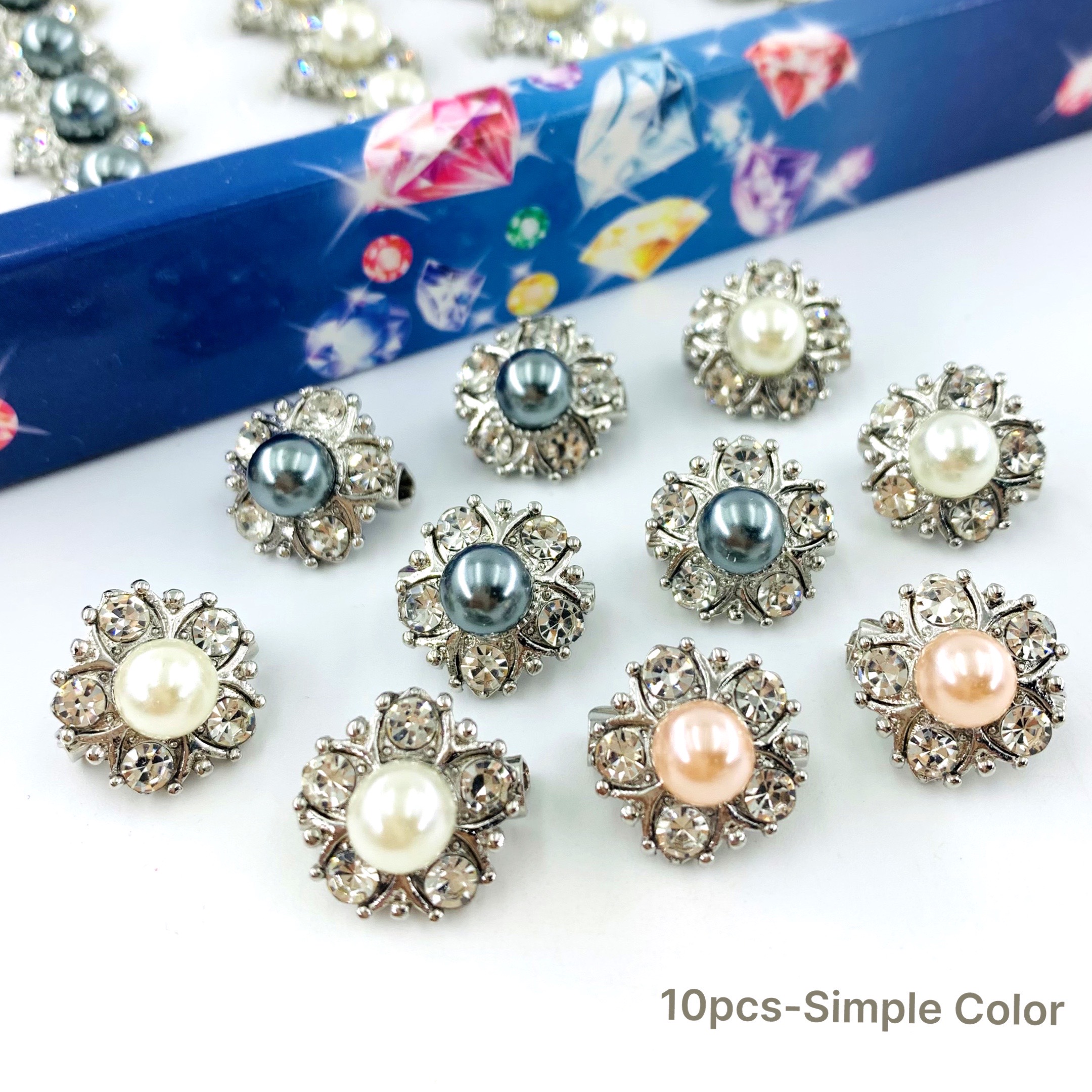 Elegant Brooch 10pcs Premium Pearl Baby Brooch Sabah Mutiara Pin Tudung ...