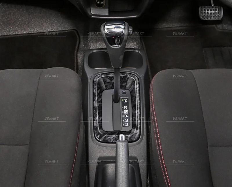 Vemart perodua axia gear shift panel frame cover garnish accessories ...