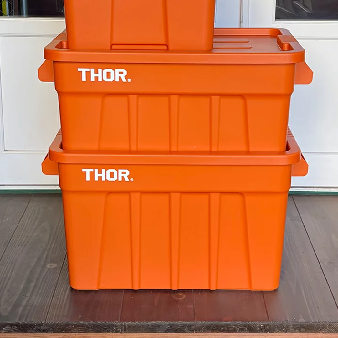 THOR Storage Box with Lid - 75L Large Capacity Stackable Storage ...