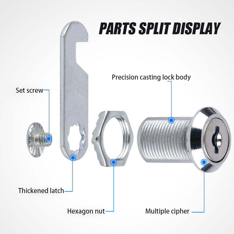 🏠Universal Lock Mailbox Lock Kunci Drawer Lock Filing Cabinet Lock ...